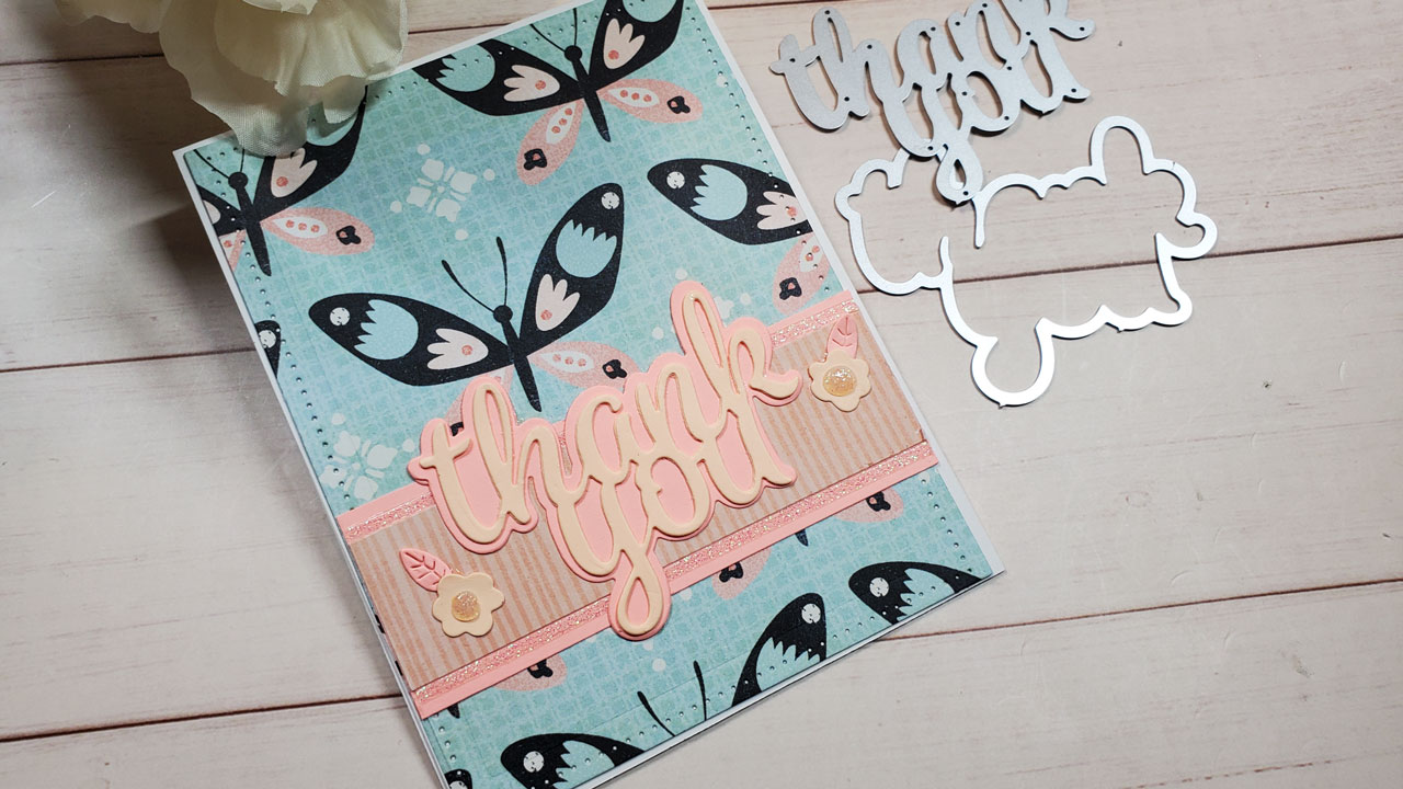 Stacking Word Die Cuts for Effect – Greetingstar